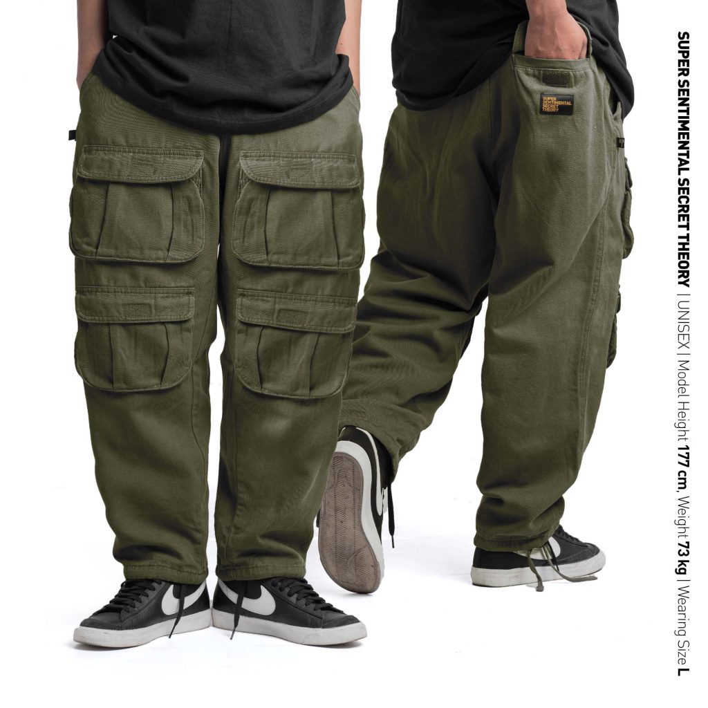Mechanic Pants Olive – Super Sentimental Secret Theory