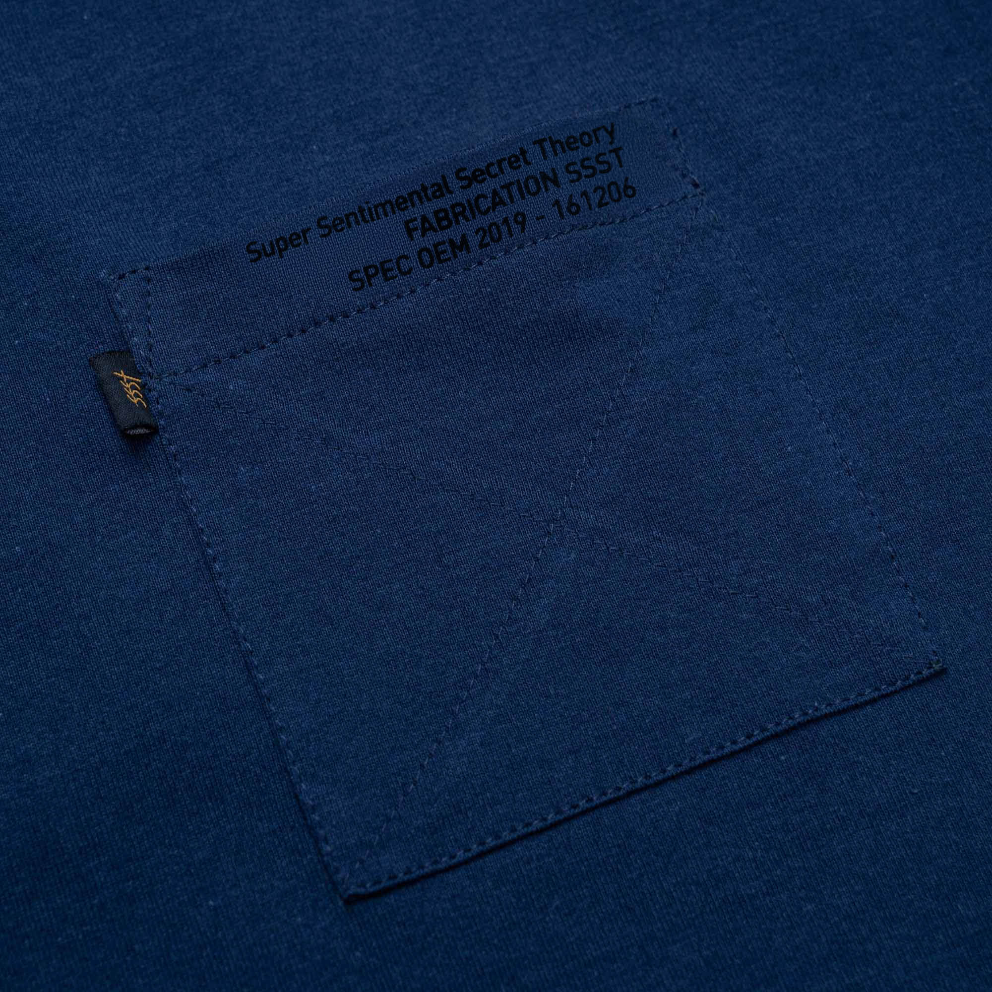 Basic Pocket Heavyweight Estate Blue – Super Sentimental Secret Theory