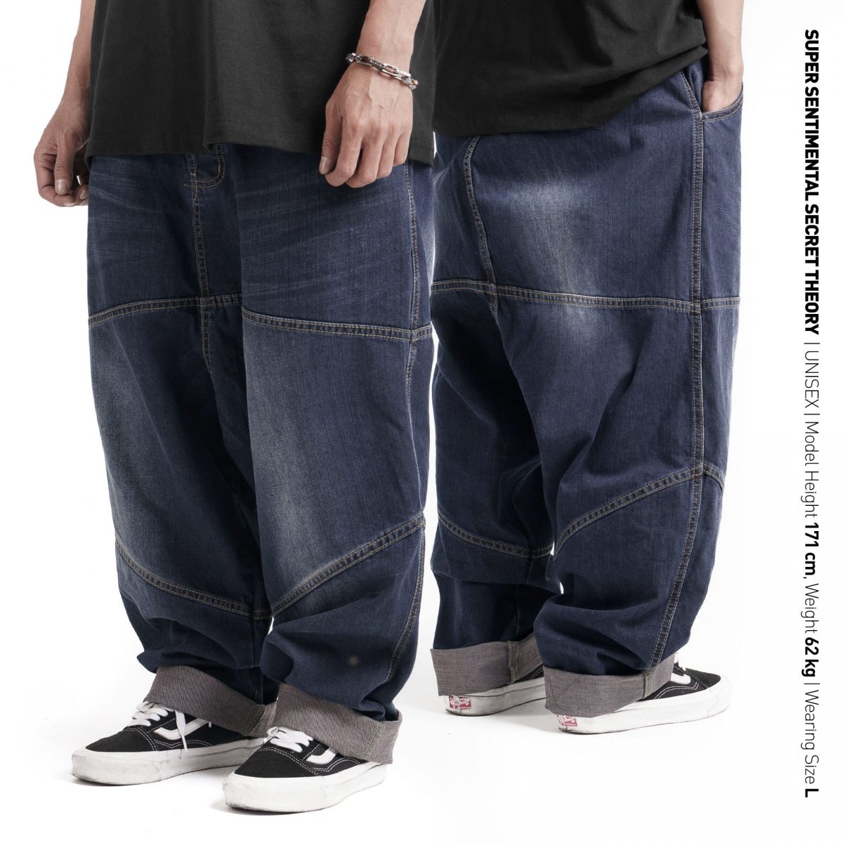 Conqueror Pants Denim Indigo – Super Sentimental Secret Theory