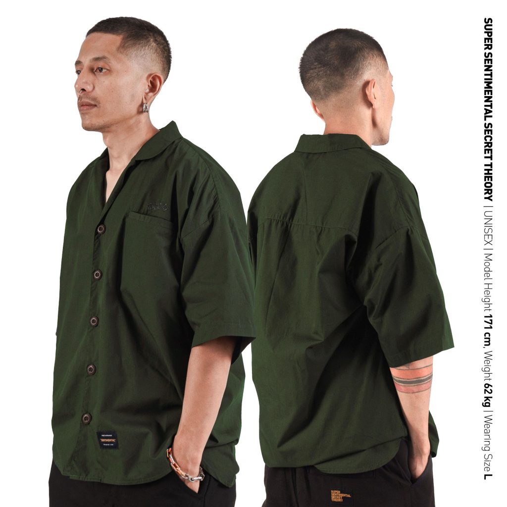 Freeman Shirt Olive – Super Sentimental Secret Theory