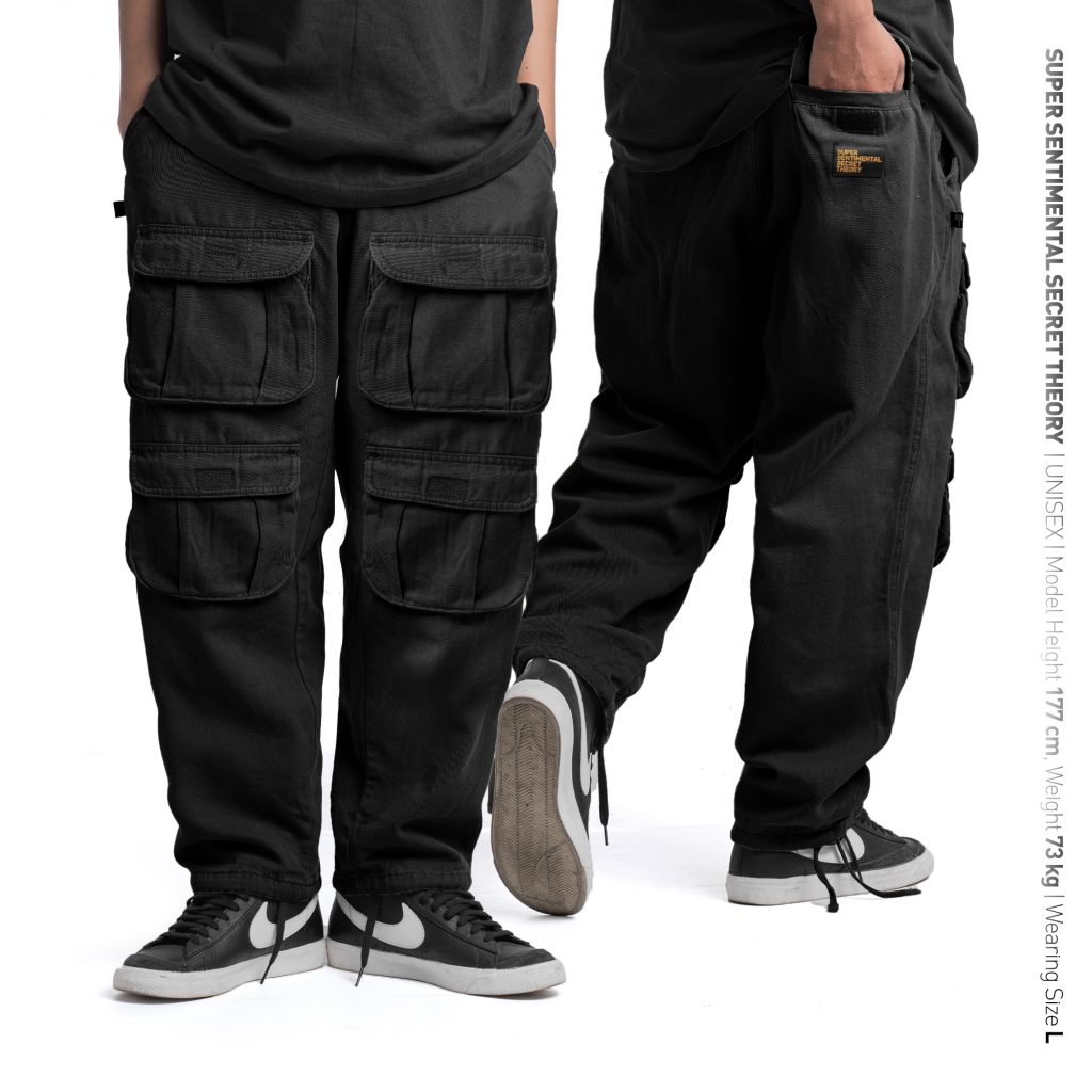 Mechanic Pants Black – Super Sentimental Secret Theory