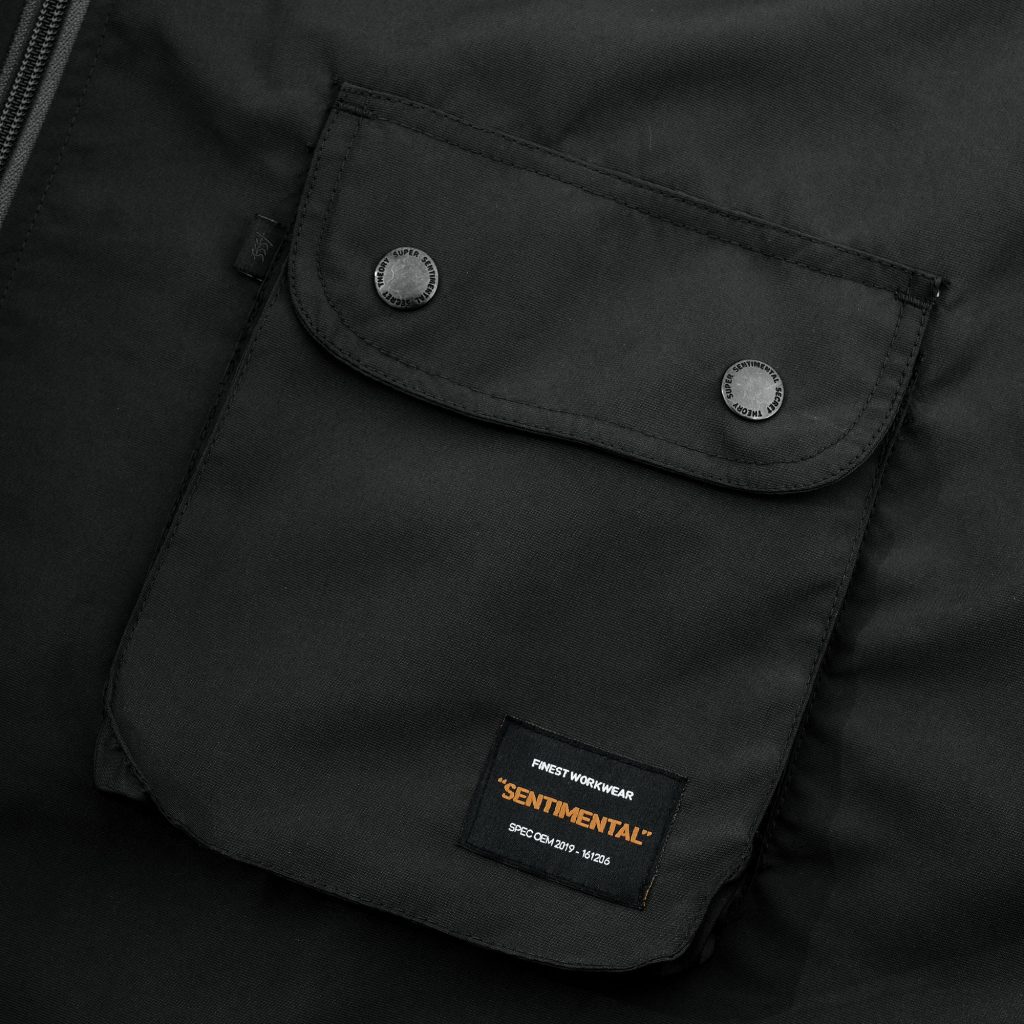 Diablo Layered Jacket Black – Super Sentimental Secret Theory