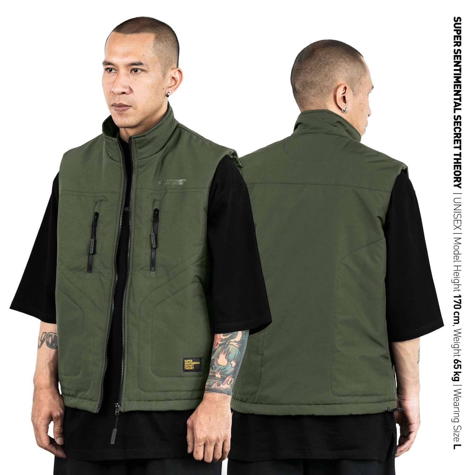 Vanguard Utility Vest Olive – Super Sentimental Secret Theory
