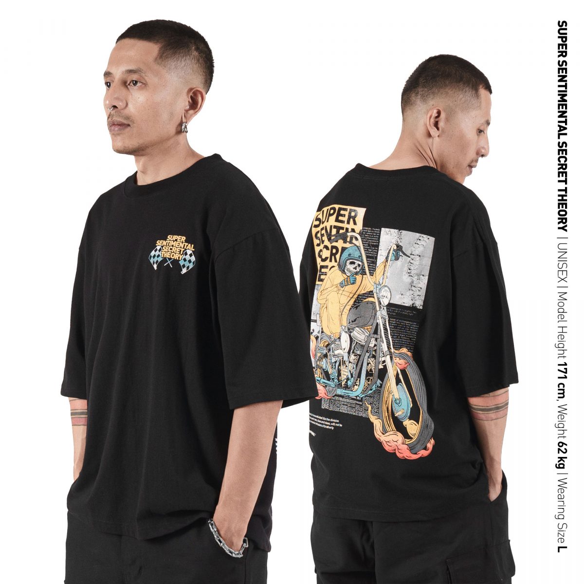 Menace Heavyweight Tshirt – Super Sentimental Secret Theory