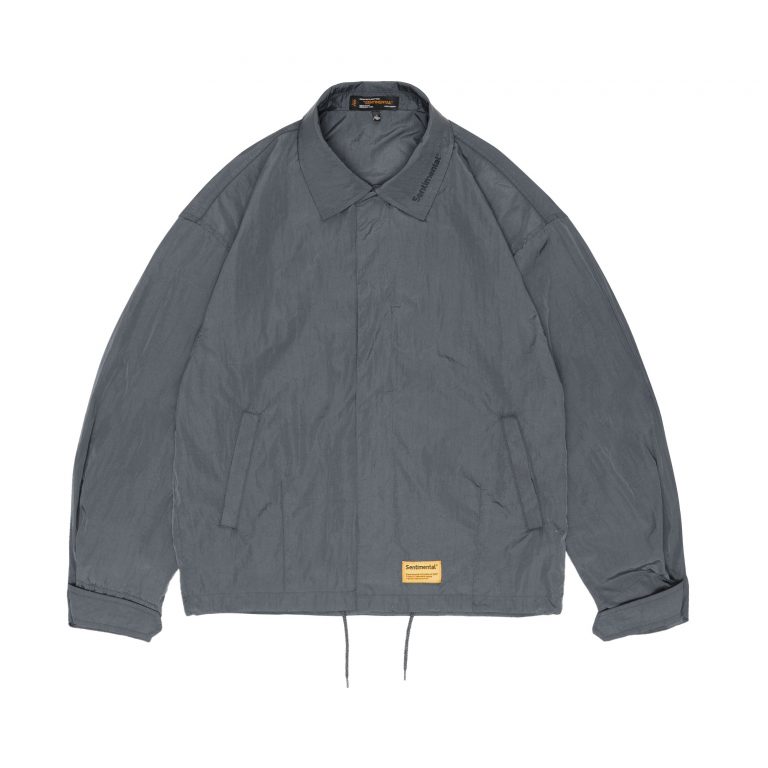 Relay Coach Jacket Grey – Super Sentimental Secret Theory