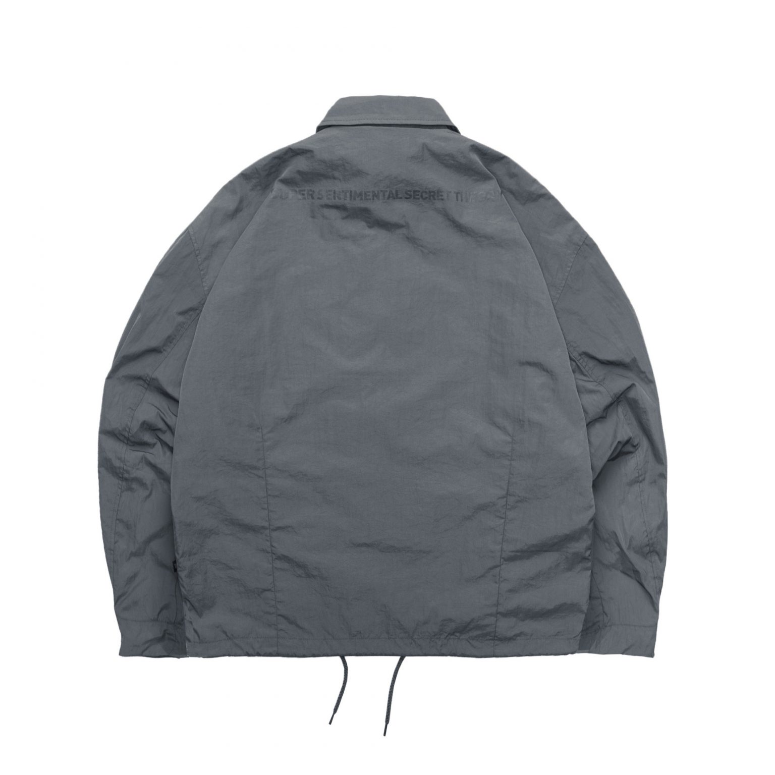 Relay Coach Jacket Grey – Super Sentimental Secret Theory