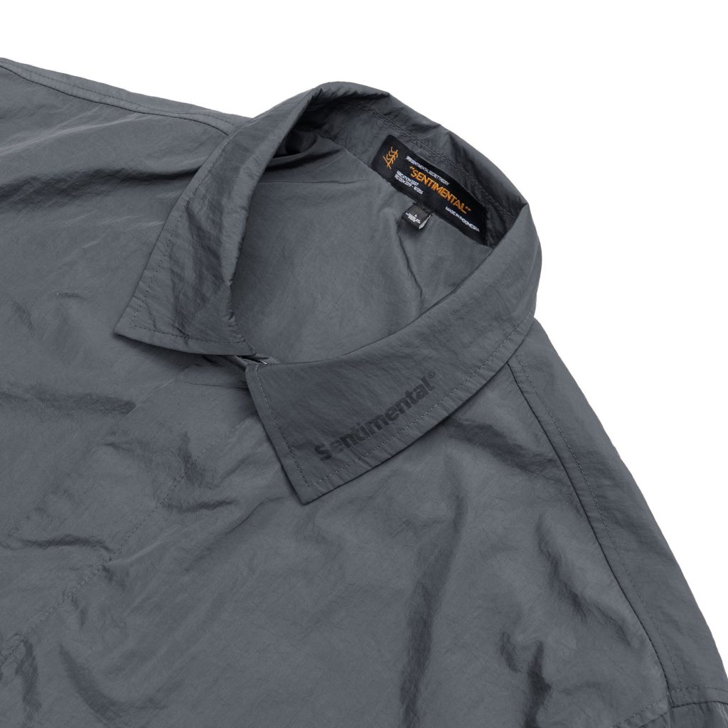 Relay Coach Jacket Grey – Super Sentimental Secret Theory