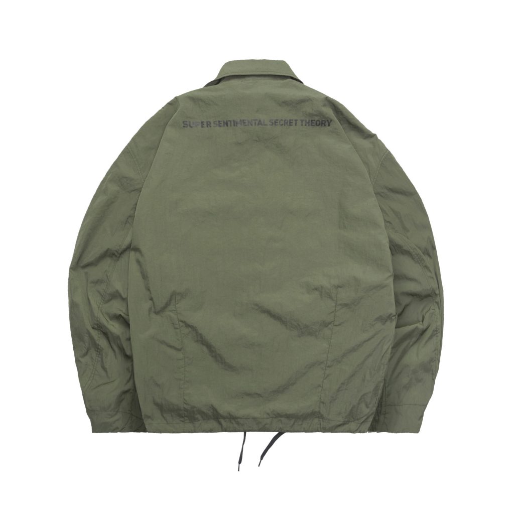 Relay Coach Jacket Olive – Super Sentimental Secret Theory