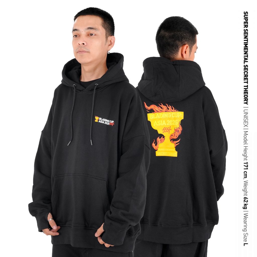 Hoodie Black Official Merchandise Blading Cup Asia 2025 – Super ...