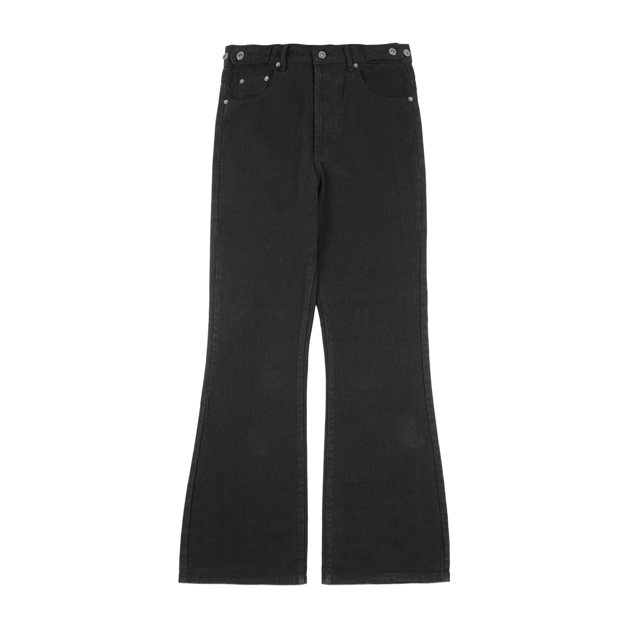 Mason Flare Denim Bootcut Flat Black – Super Sentimental Secret Theory